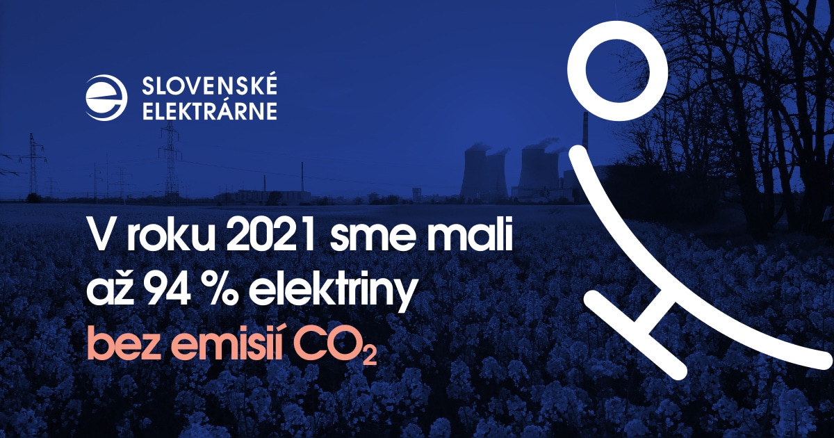 Vyše 64 % elektriny na Slovensku v roku 2021 vyrobili Slovenské elektrárne, a.s.