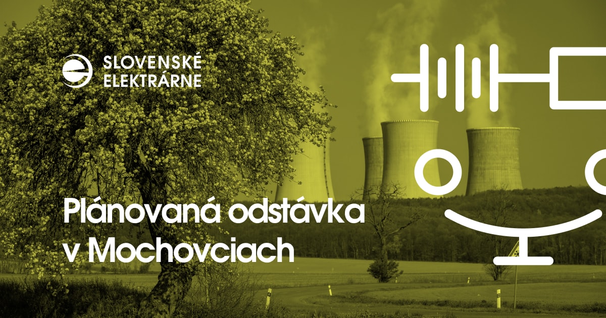 Odstávka 1. bloku v Mochovciach sa začne na Bielu sobotu